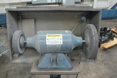 Machines Used | Baldor Double End Buffer with Pedestal Base 1/3 HP ...