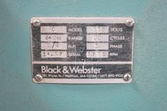 Machines Used | Black & Webster Model 0 Drill Grinder