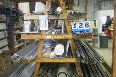 Machines Used | Double End Cantileverd Wood Stock Rack with Steel and ...