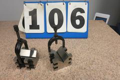 Machines Used | (2) Precision Vee Blocks with Clamps