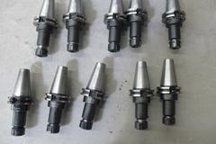 Machines Used | (10) Redline Cat-40 Taper ER-20 Collet Tool Holders