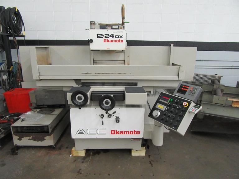 Okamoto ACC-12.24DX 3-Axis Automatic Surface Grinder with Heidenhain 2-Axis Digital Readout For ...