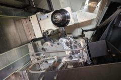 Okuma LU-S1600-2SC 1000C CNC Shaft Lathe, 4-Axis, 2-Turrets-Like NEW 725 Cutting Hours-For Sale ...