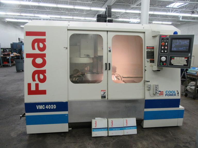 Fadal VMC 4020 CNC Vertical Machining Center with High-Torque Spindle ...