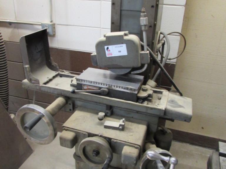 Machines Used | Clausing Surface Grinder. Hand Feed Machine, 6"x12 ...