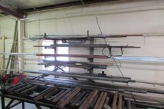 Machines Used | Cantilever Type Stock Rack with Contents of Steel and ...