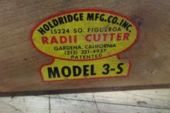 Machines Used | Holdridge Model 3S Radii Cutter. For Lathes with Swings ...