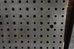 Machines Used | 20.5"x20.5"x1.5" Steel Sub Plate with A-M Lettering and ...