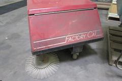 Machines Used | Factory Cat Model 34 Walk-Behind Sweeper. Powered Type ...