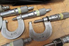 Machines Used | Assorted Specialty Micrometers Including Disc, Blade & Thread; Hand Refractometer