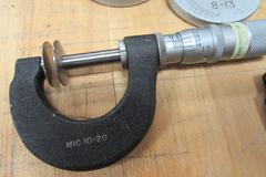 Machines Used | Assorted Specialty Micrometers Including Disc, Blade & Thread; Hand Refractometer
