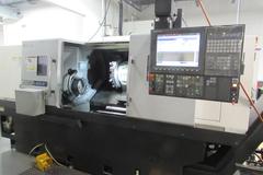 Okuma Genos L400E 2-Axis CNC Lathe With 10" Chuck, Tailstock, Chip ...