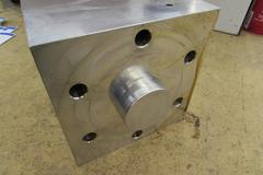 Machines Used | 5-7/8" x 5-7/8" x 9-3/4" Aluminum Tombstone for Haas ...