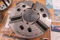 Machines Used | Samchully MH-210VI 10" 3-Jaw CNC Lathe Chuck with Jaws ...