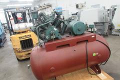 Machines Used | Wayne 63012-3H Piston Type Air Compressor with 120 ...