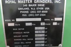 Machines Used | Royal Master TG-12X4 Centerless Grinder with Automatic ...