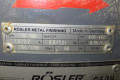 Machines Used | Rosler RT 150 Euro Deburring/Polishing Tumbler