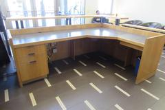 Machines Used | Reception Area Furniture Including Desk, Chairs and ...
