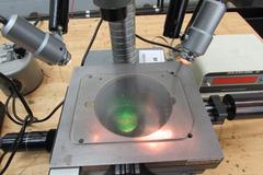 Machines Used | Leitz Simplex Toolmaker's Microscope with 2.1x Objective Lens and Light Source