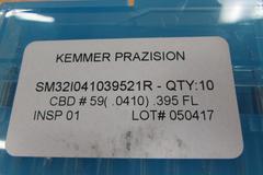 Machines Used | (180) Kemmer Prazision .0410" Drills