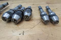 Machines Used | (7) Albrecht Keyless Chucks from 1.5mm to 3/16" Capacity
