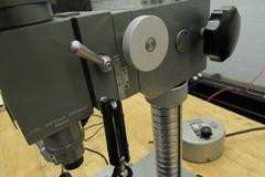 Machines Used | Leitz Simplex Toolmaker's Microscope with 2.1x Objective Lens and Light Source