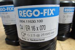 Machines Used | (6) New Rego-Fix C4/ER16x070 C4 Capto Type ER16 Collet ...