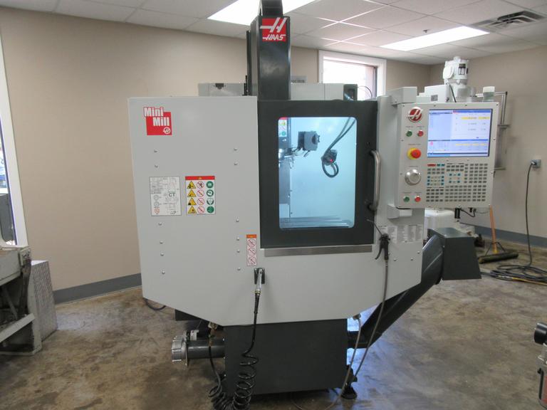 Haas MiniMIll CNC Vertical Machining Center with 10,000 RPM Spindle ...