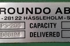 Roundo Model PS-205/6 6' x 3/8" Capacity Plate Bending Roll, 3-Roll ...