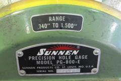 Machines Used | Sunnen Model PG-800-E Precision Hole Gage, .740 to 1.500 Measuring Range