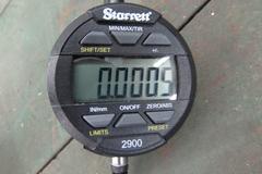 Machines Used | Starrett 2900-5-1 Electronic Indicator with 1" Range ...