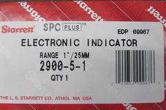 Machines Used | Starrett 2900-5-1 Electronic Indicator with 1" Range ...