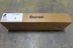 Machines Used | Starrett No. 97-98 12" Precision Level with Wooden Case