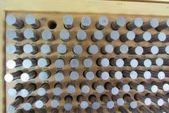 Machines Used | Meyer M-2 Minus Gage Pin Set. .251 to 500, Missing .498 Pin