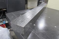 Machines Used | Granite CMM Base with Stand and Granite Rail