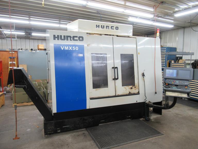 Machines Used | Hurco VMX-50 CNC Vertical Machining Center w Ultimax ...
