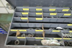 Machines Used | Large Assortment Cabinets containing Hardware ...