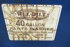 Machines Used | Wel-Built 40 Gallon Parts Washer