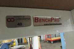 Machines Used | Benchpro Metal Frame Laminate Top Work Bench with Power ...