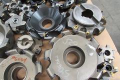 Over (60) Assorted Shell Mills from 1-1/2" to 6" Diameter