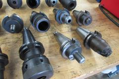 Machines Used | Assorted Cat 40 Tool Holders