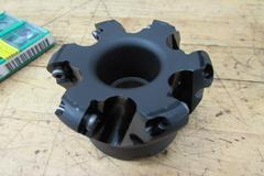 Greenleaf 3-3/8" (Approximate) Shell Mill with (30) Inserts | Machines Used
