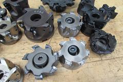 (20) Assorted Shell Mills from 3" to 5" Diameter | Machines Used