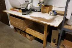 Machines Used | Shipping/Packaging Desk and Shelving Unit Complete with ...