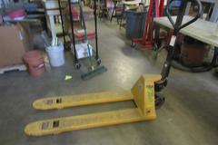 Machines Used | ULine H-1193 5,500 Lb Capacity Pallet Jack
