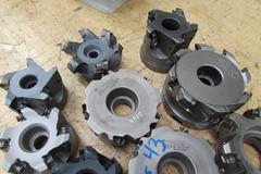 (20) Assorted Shell Mills from 3" to 4" Diameter | Machines Used
