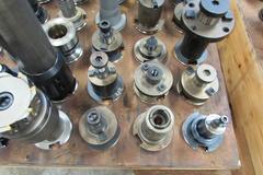 Machines Used | (72) Assorted Cat 50 Tool Holders: Boring, Shell Mill ...