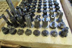 Machines Used | (71) Assorted Cat 50 Tool Holders. Mostly End Mill and ...