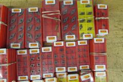 Machines Used | Assorted Sandvik Carbide Inserts