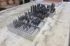 Machines Used | Large Assortment of End Mills as Shown
